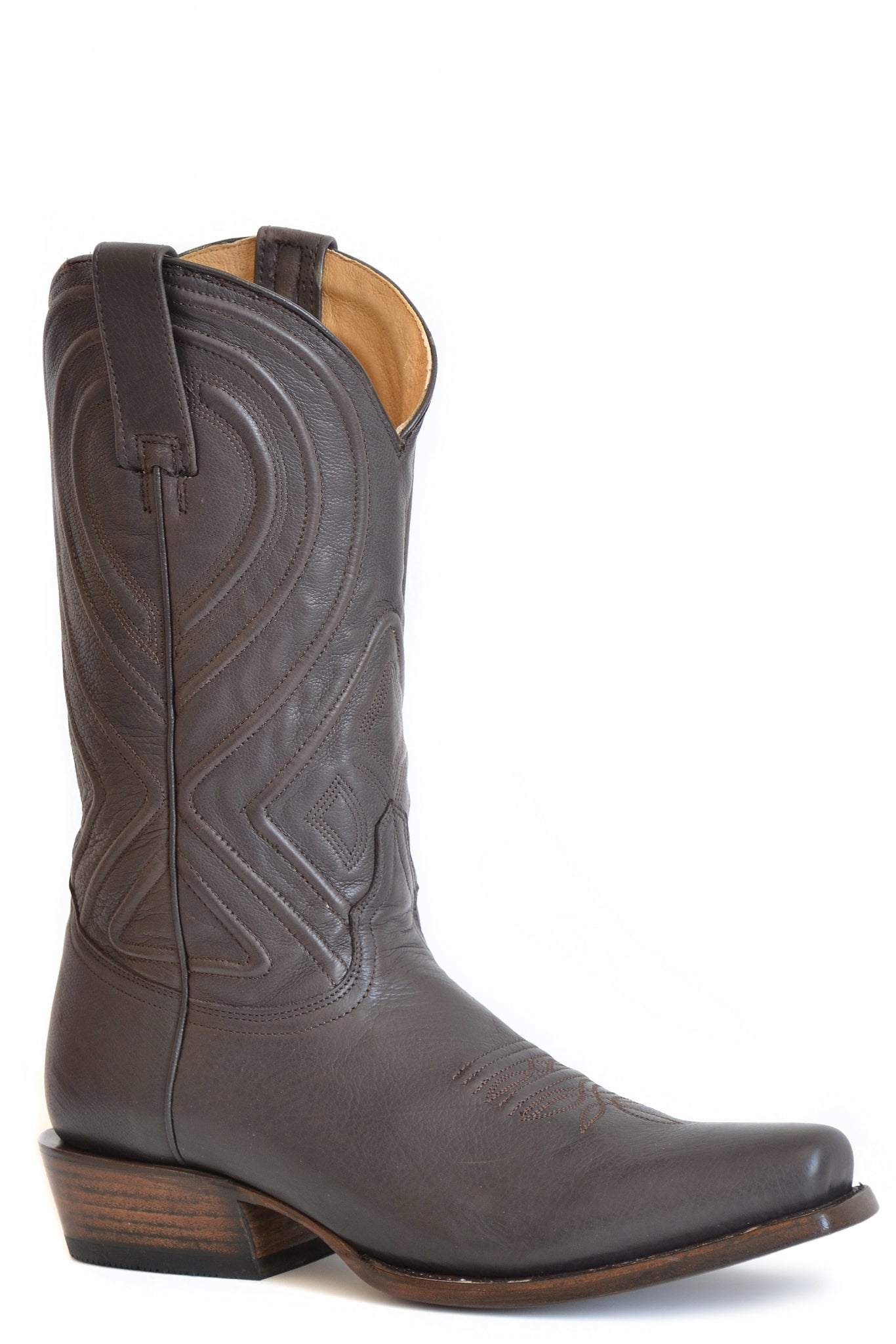 Stetson Mens Mossman Med7 Toe Boots– HorseLoverZ