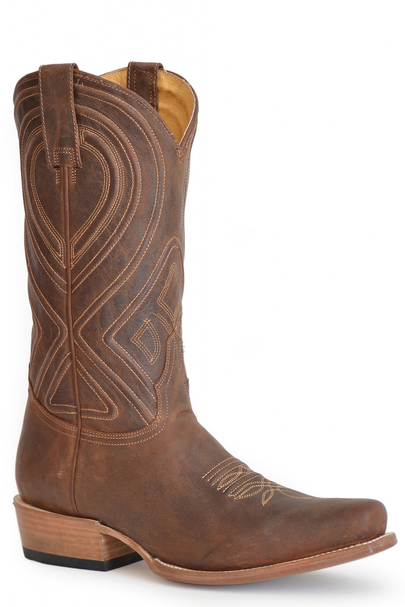 Stetson Mens Mossman Med7 Toe Boots– HorseLoverZ