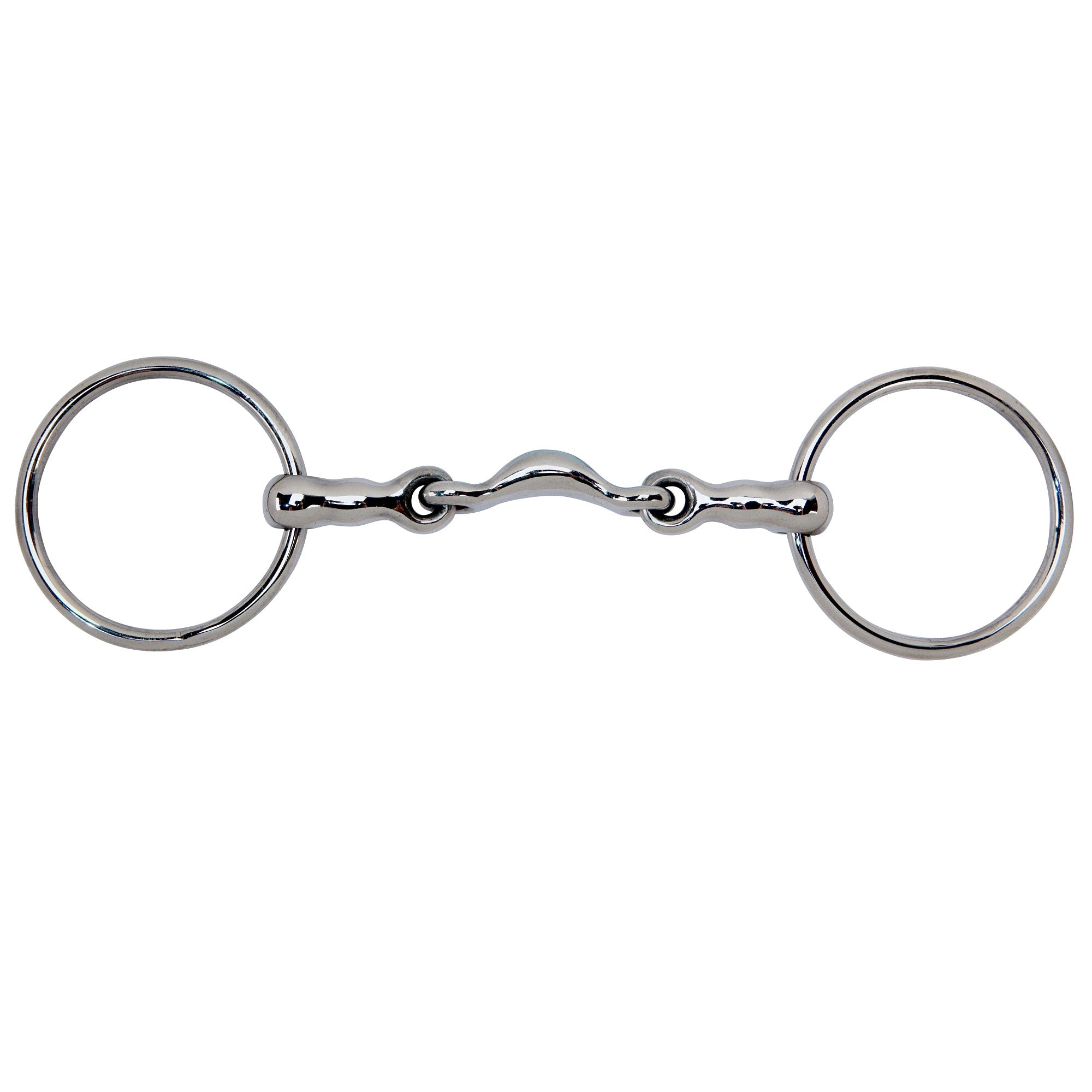 Toklat Loose Ring Quarter Moon Snaffle Bit– HorseLoverZ
