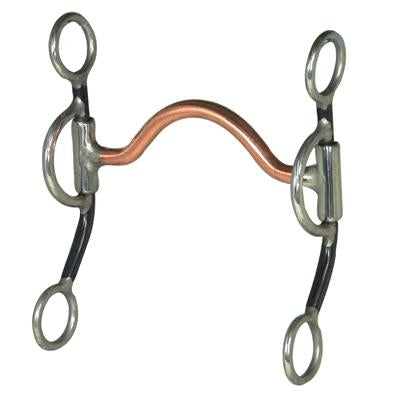 Coronet Training Short Shank with Copper Wide Port Bit – HorseLoverZ