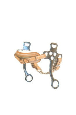 Metalab Chrome Plated Hackamore Bit– HorseLoverZ