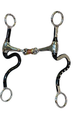 Metalab Black Satin Training Bit– HorseLoverZ