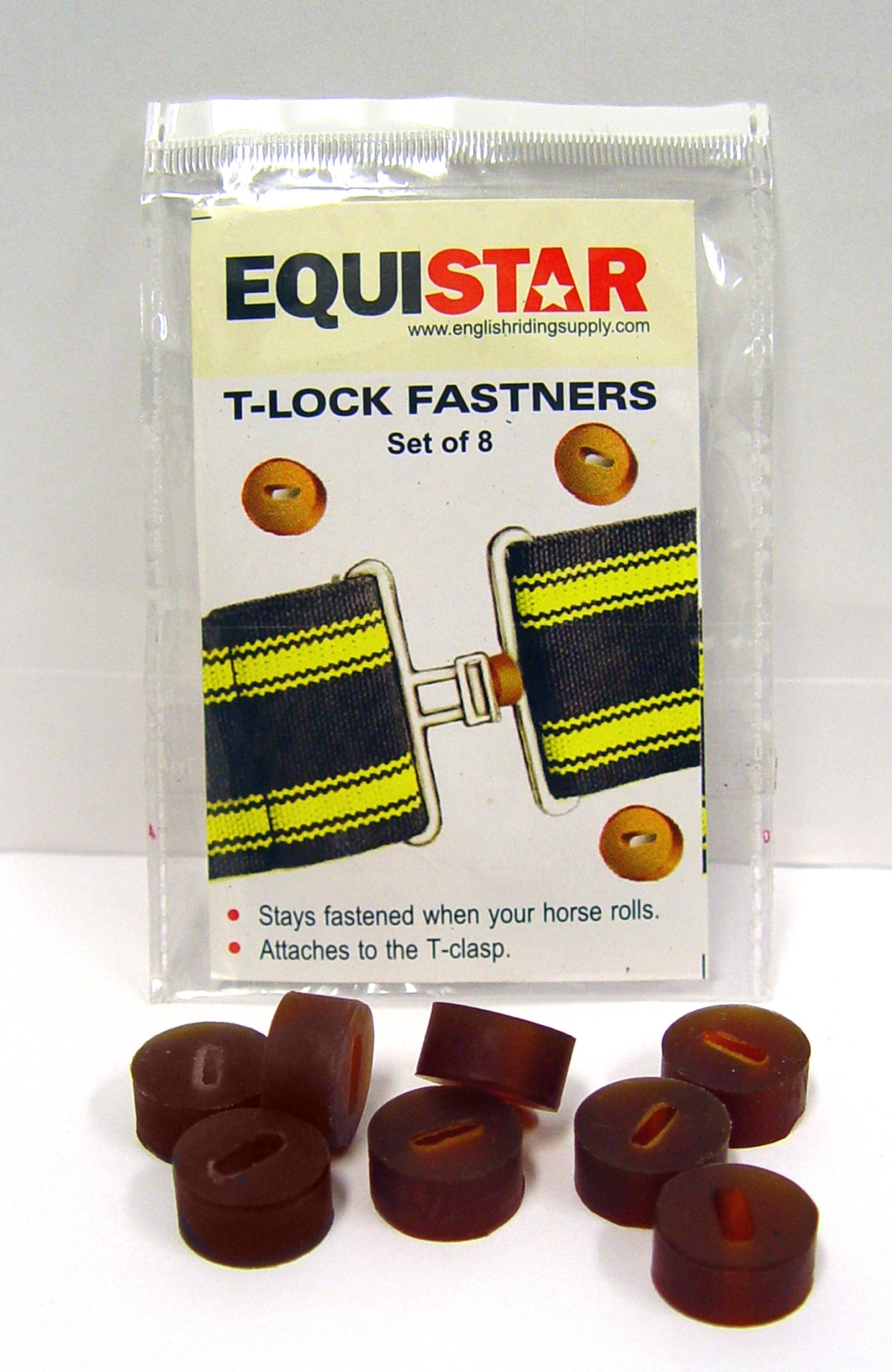 Equi-Star Rubber Surcingle T-Lock Fastners– HorseLoverZ