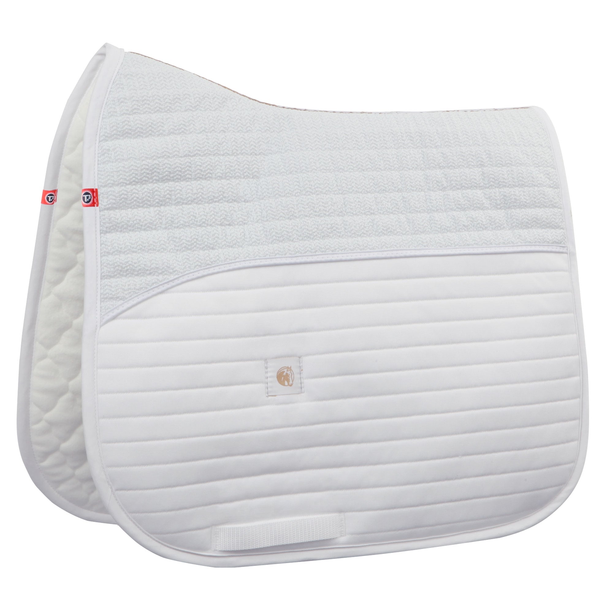 Matrix T3 TechQuilt Dressage Saddle Pad with Non-Slip Lining– HorseLoverZ