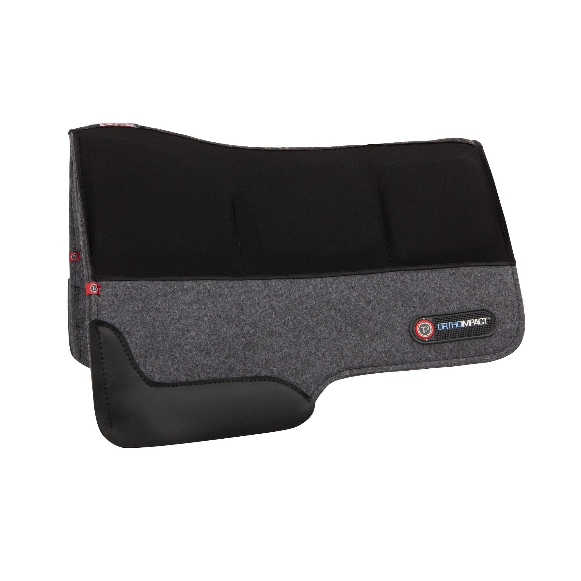 T3 Wool Felt Shim Barrel Pad with Impact Protection Inserts– HorseLoverZ