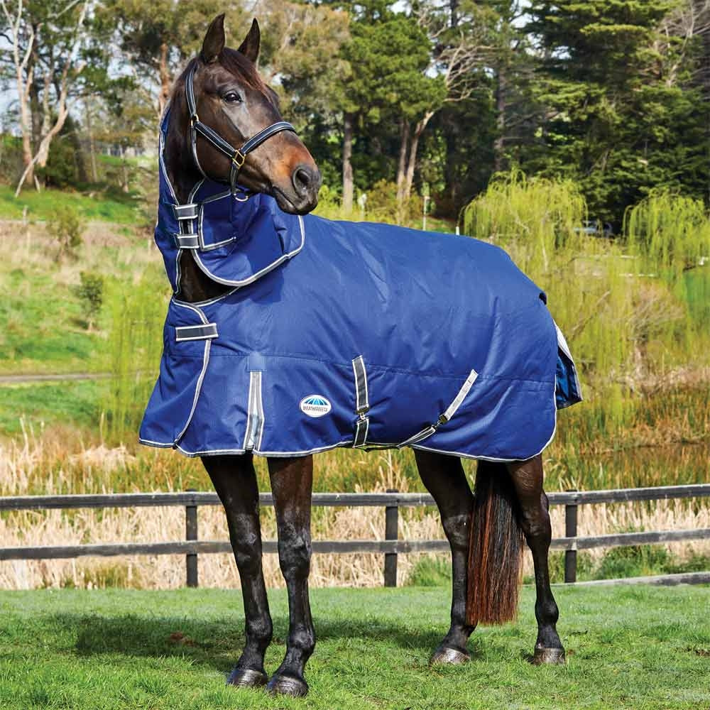 Weatherbeeta ComFiTec Premier Free II Detach-A-Neck Medium Turnout Bla ...