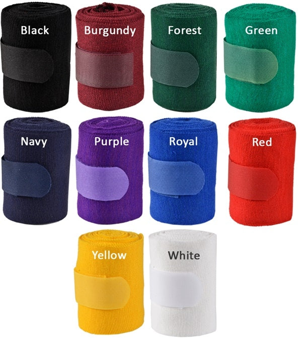 Jacks Cotton Turf Knit Bandages - Set of 4– HorseLoverZ