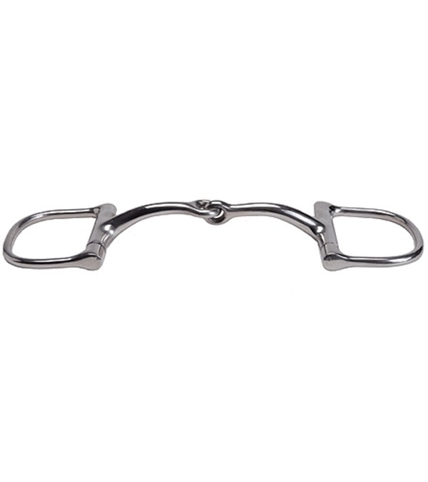 Jacks Curved Mouth Dee Ring Bit– HorseLoverZ