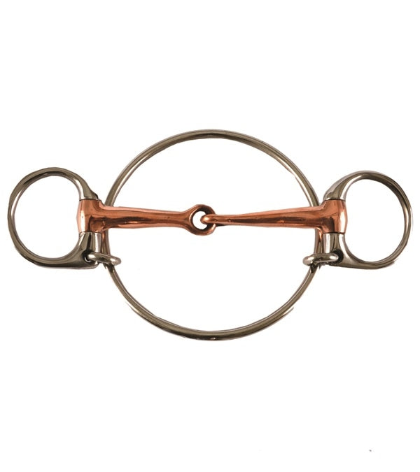 Jacks Dexter Ring Racing Copper Mouth Bit– HorseLoverZ