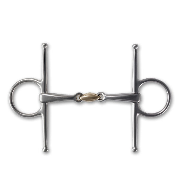 Stubben Steeltec Full Cheek Snaffle Bit– HorseLoverZ