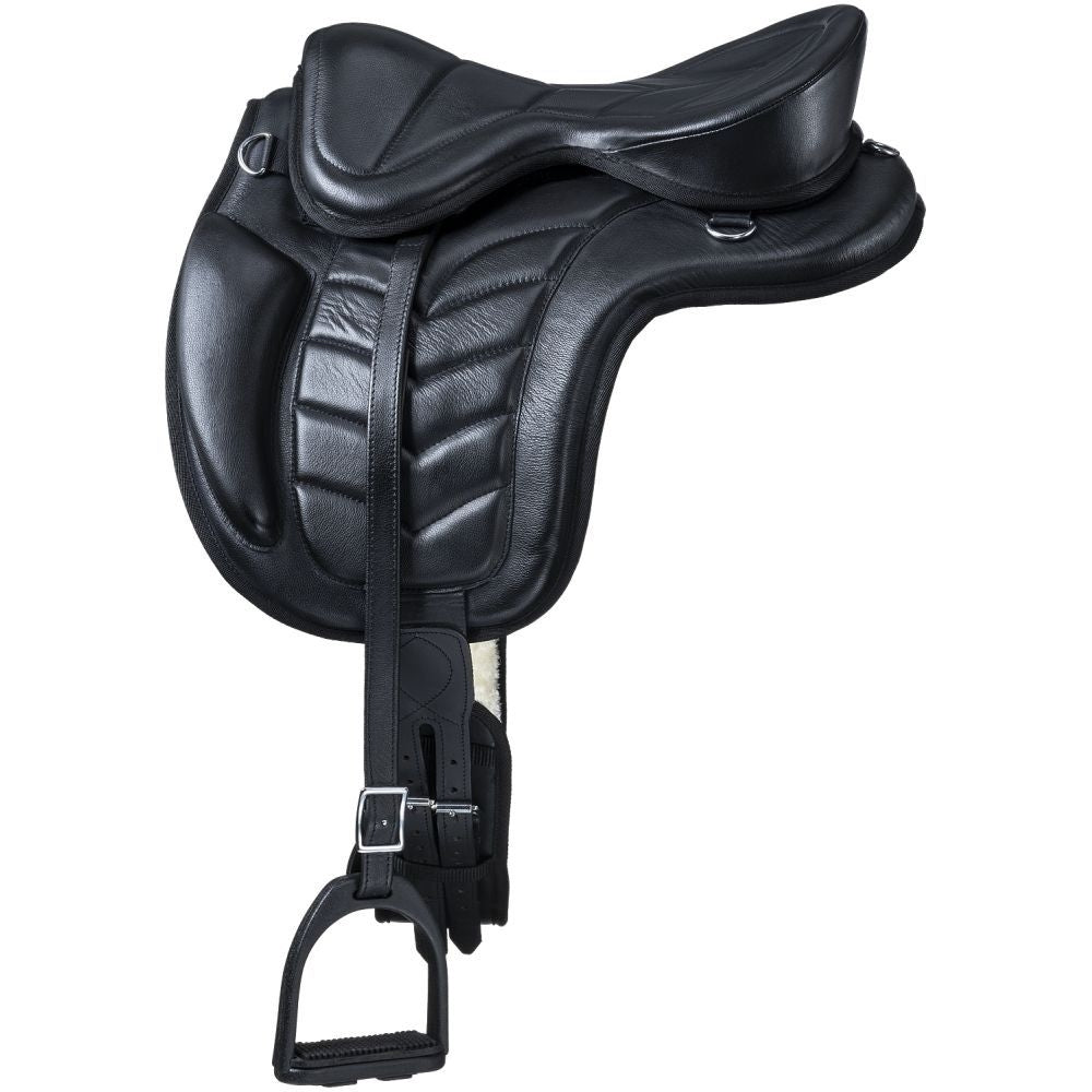 Equitare Treeless Leather Endurance Saddle Package– HorseLoverZ