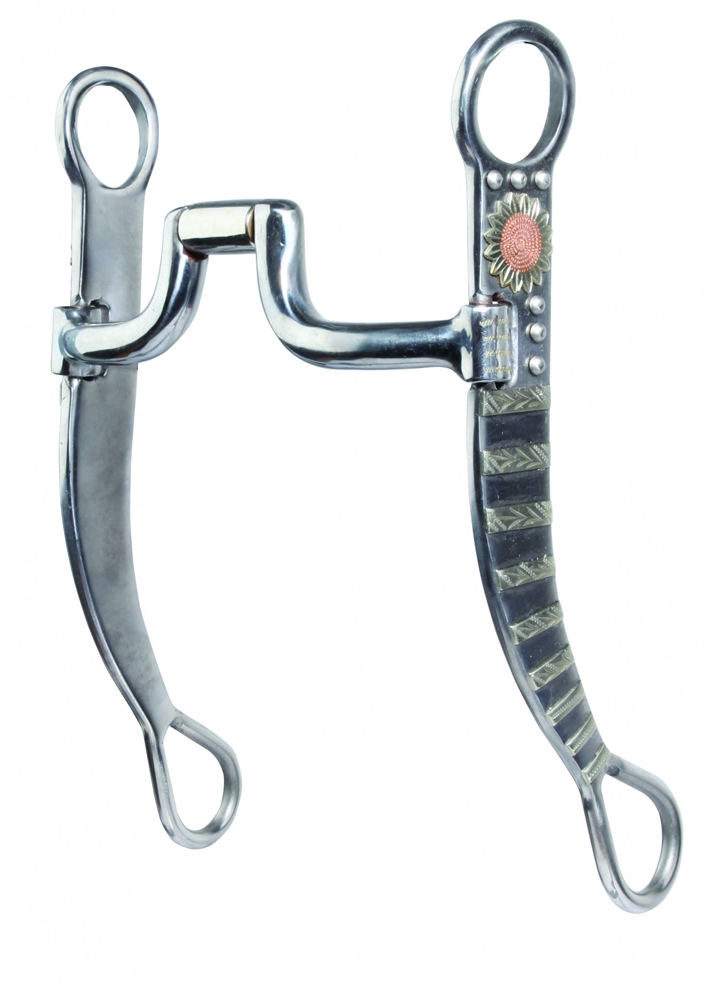 Professionals Choice Bob Avila Sunflower Swivel Port Bit – HorseLoverZ