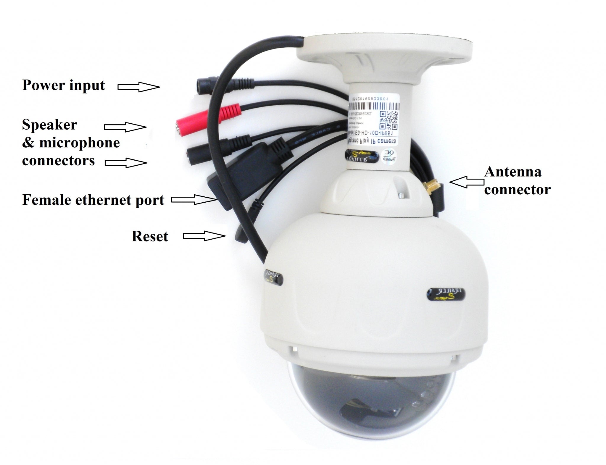 Trailer Eyes True 360 Pan & 90 Tilt WiFi Barn and Pasture Camera ...