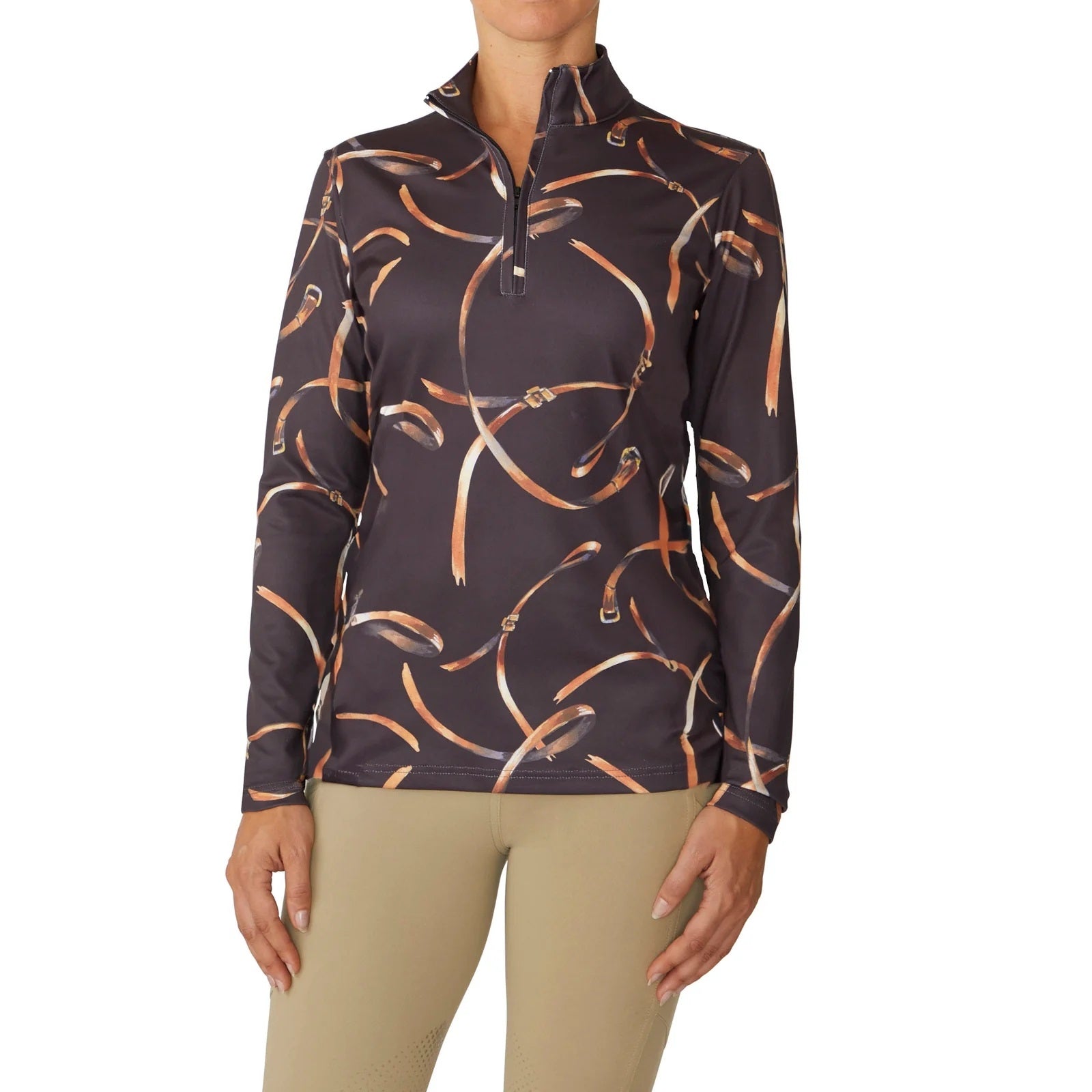 Ovation Ladies Altitude II Print Sun Shirt– HorseLoverZ