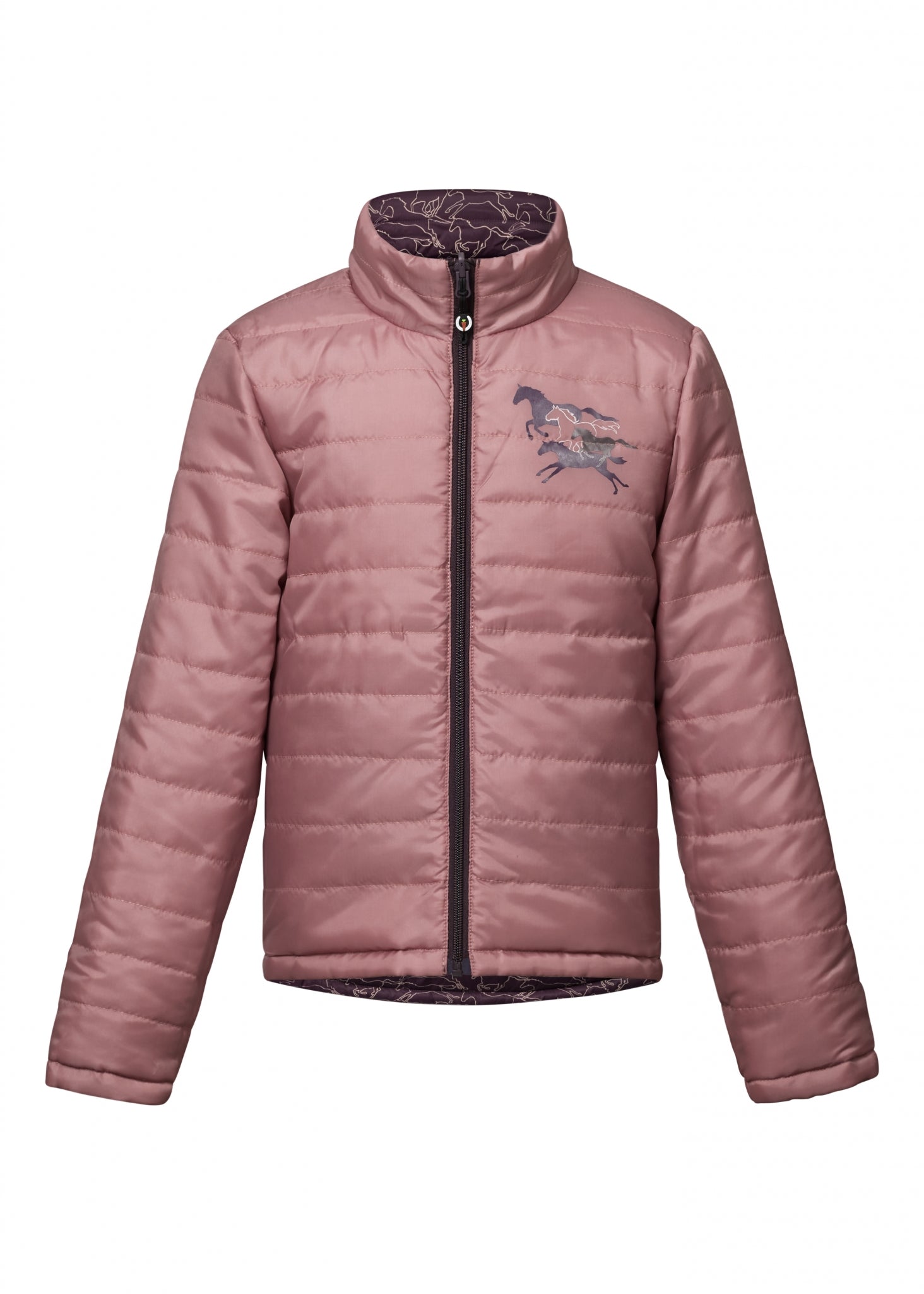 Kerrits Kids Round Up Reversible Quilted Riding Jacket– HorseLoverZ