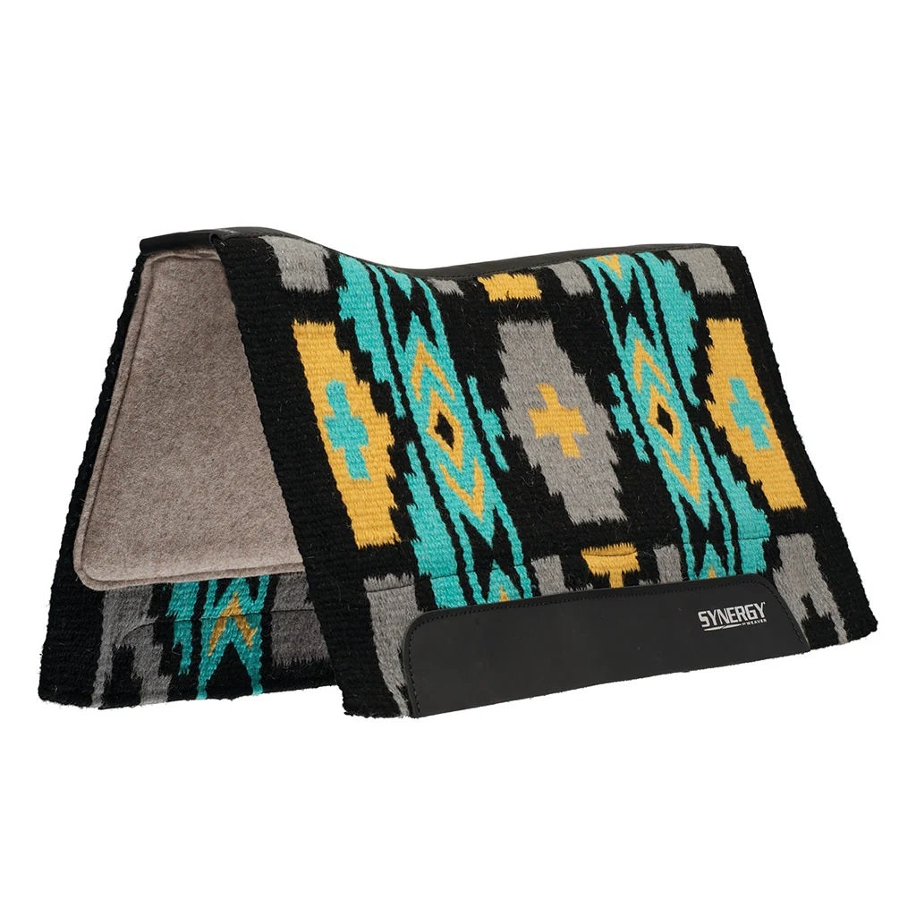 Weaver Synergy Wool Blend Felt Contoured Performance Saddle Pad ...