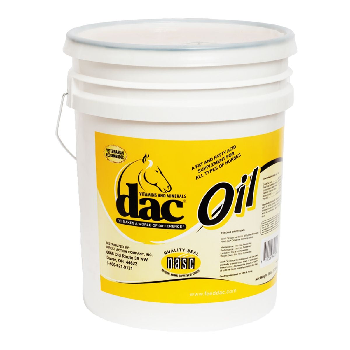 dac Oil Horse Supplement– HorseLoverZ