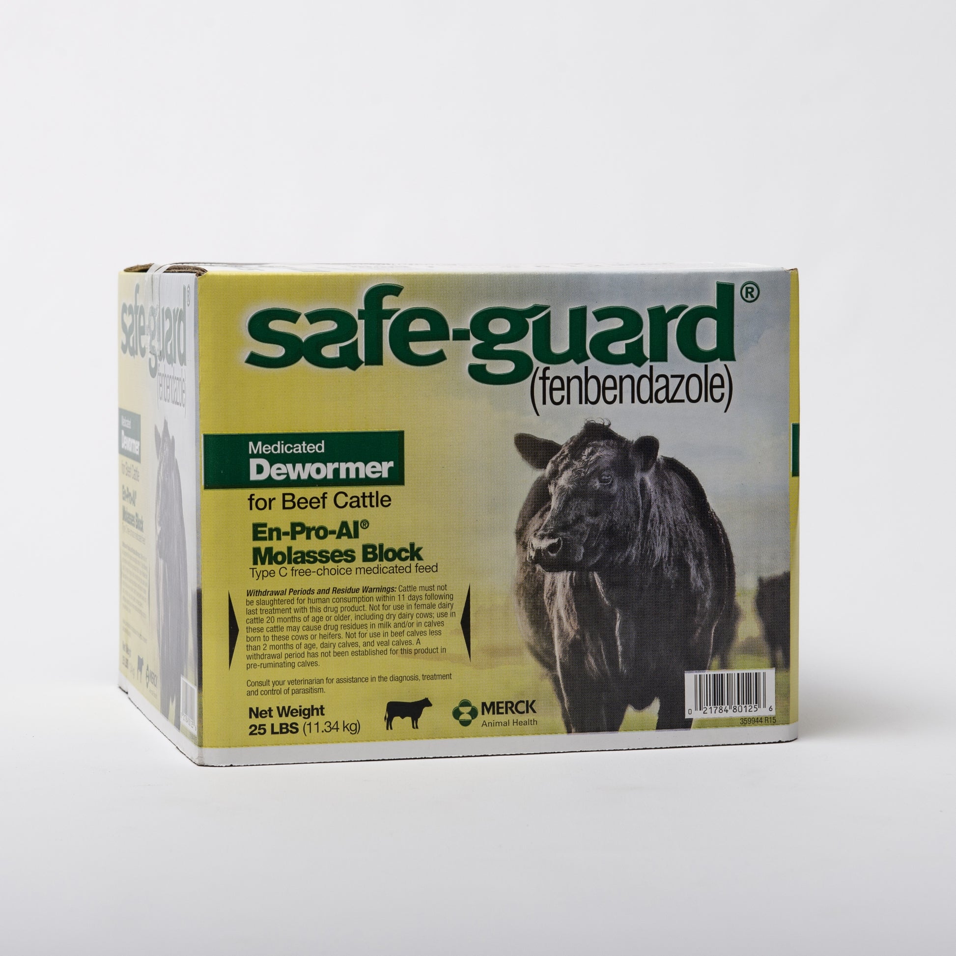 Safe-Guard Cattle Dewormer Molasses Block – HorseLoverZ