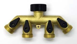 4 Way Brass Manifold– HorseLoverZ