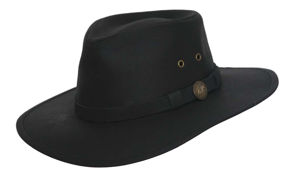 Outback Trading Kodiak Oilskin Hat– HorseLoverZ
