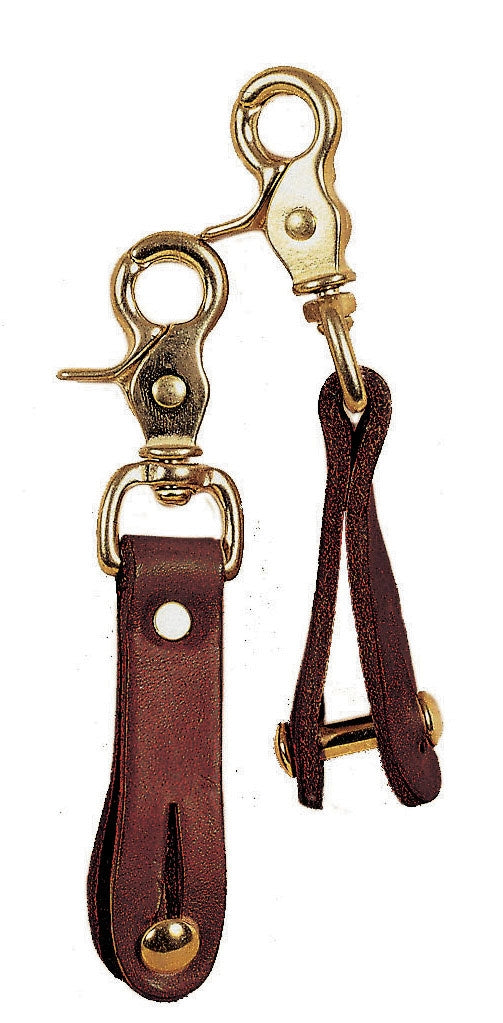 Tory Leather Slide Assembly For Pulley Draw Reins– HorseLoverZ