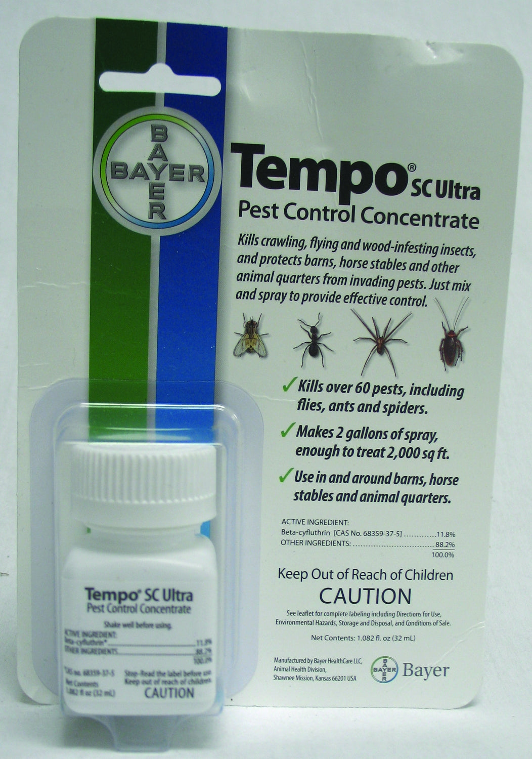Bayer Tempo SC Ultra Pest Control Concentrate– HorseLoverZ