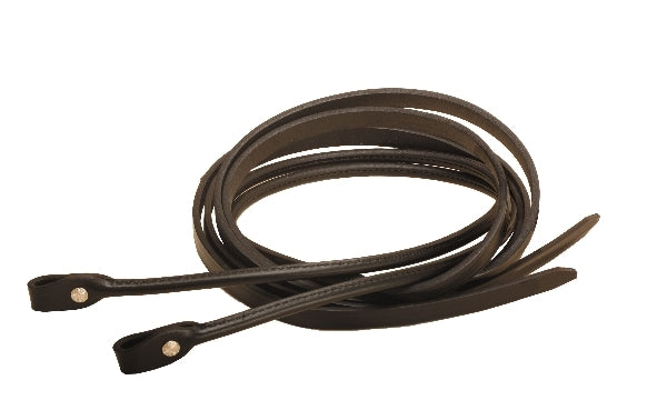 Tory Leather Partial Rolled Reins - Chicago Screw Bit Ends– HorseLoverZ