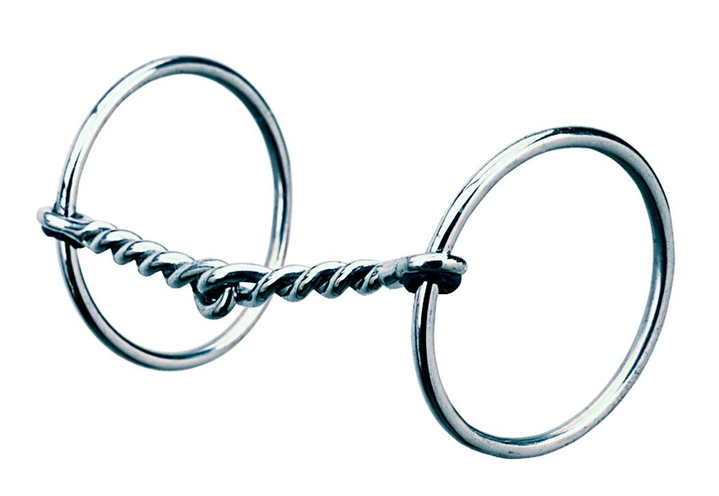 Weaver Leather Single Twisted Wire Snaffle Bit– HorseLoverZ