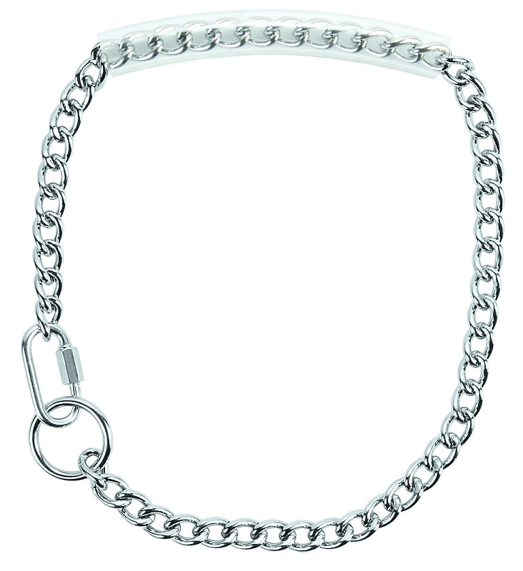 Weaver Leather Chain Goat Collar with Rubber Grip– HorseLoverZ