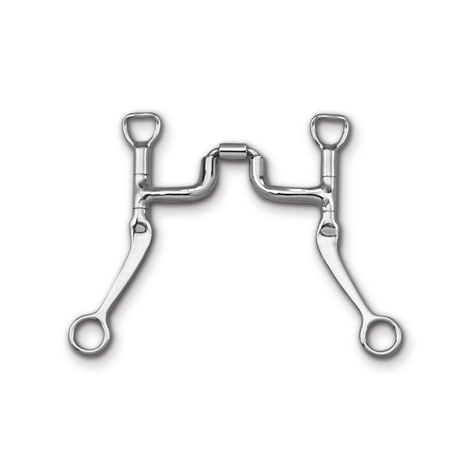 Myler Level 2-3 Flat Shank Sweet Iron Correction Port Barrel Bit ...