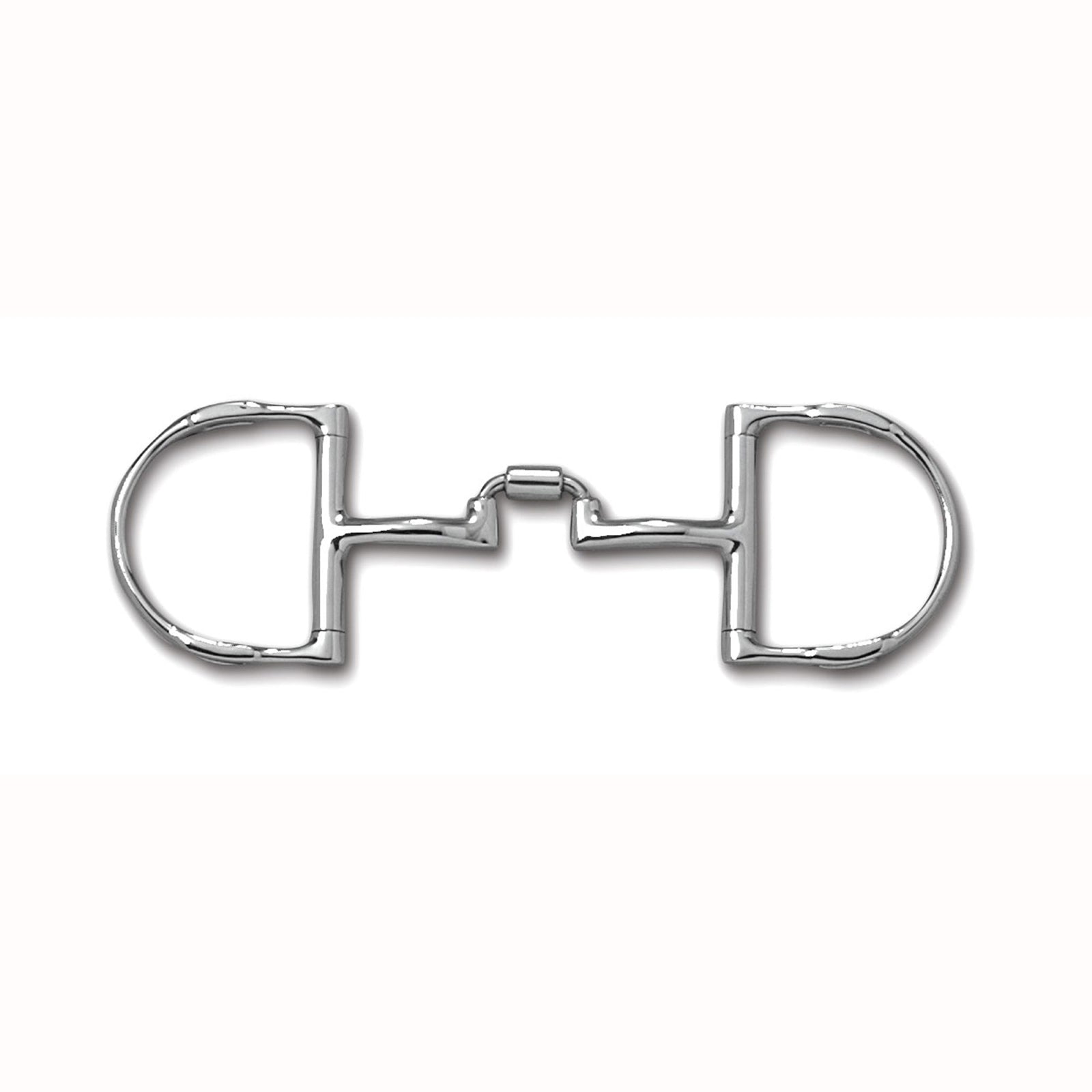 Myler Level 2-3 English Dee Correctional Low Ported Barrel Bit With Ho ...