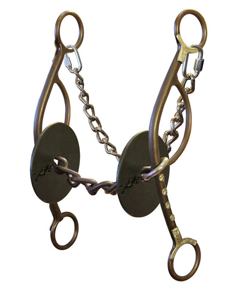 Circle Y Josey Mitchell Chain Gag Long Shank Bit – HorseLoverZ