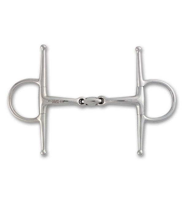 Stubben Steeltec EZ Control Full Cheek Snaffle Bit– HorseLoverZ