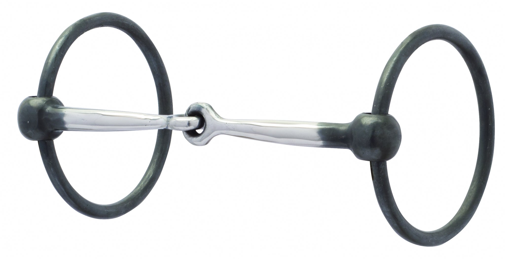 Weaver Ring Snaffle Bit with Sweet Iron Snaffle Mouth with Copper Inla ...