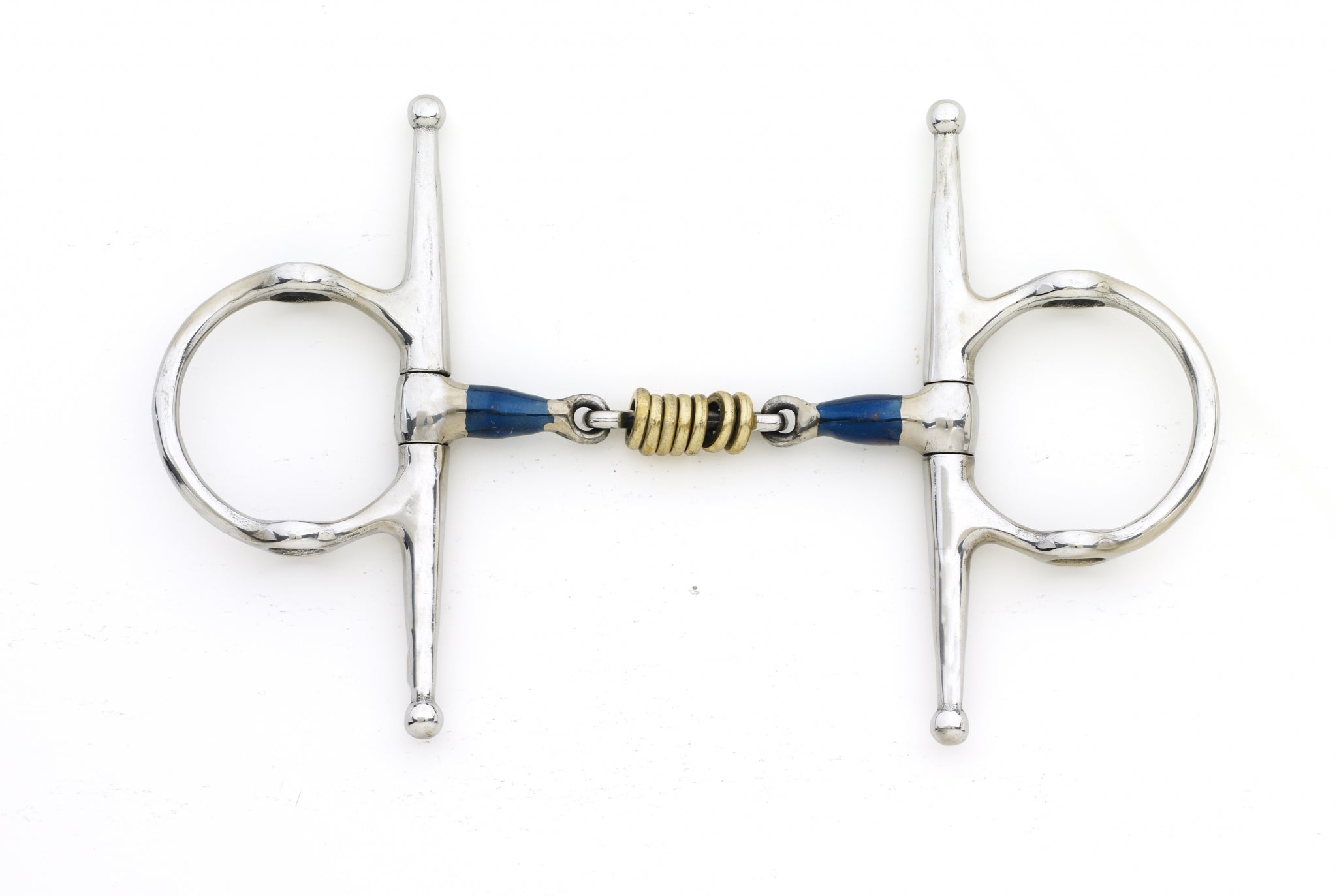 Centaur Fc Gag Dbl Joint Brass Rings– HorseLoverZ