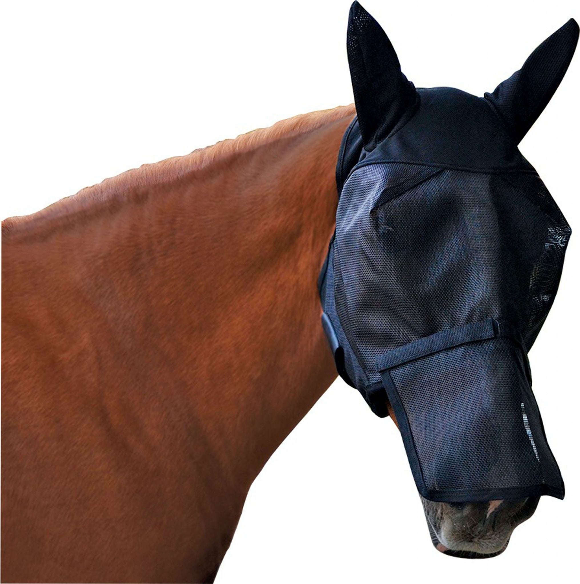 Ultrashield Fly Mask With Removable Nose And Ears– HorseLoverZ