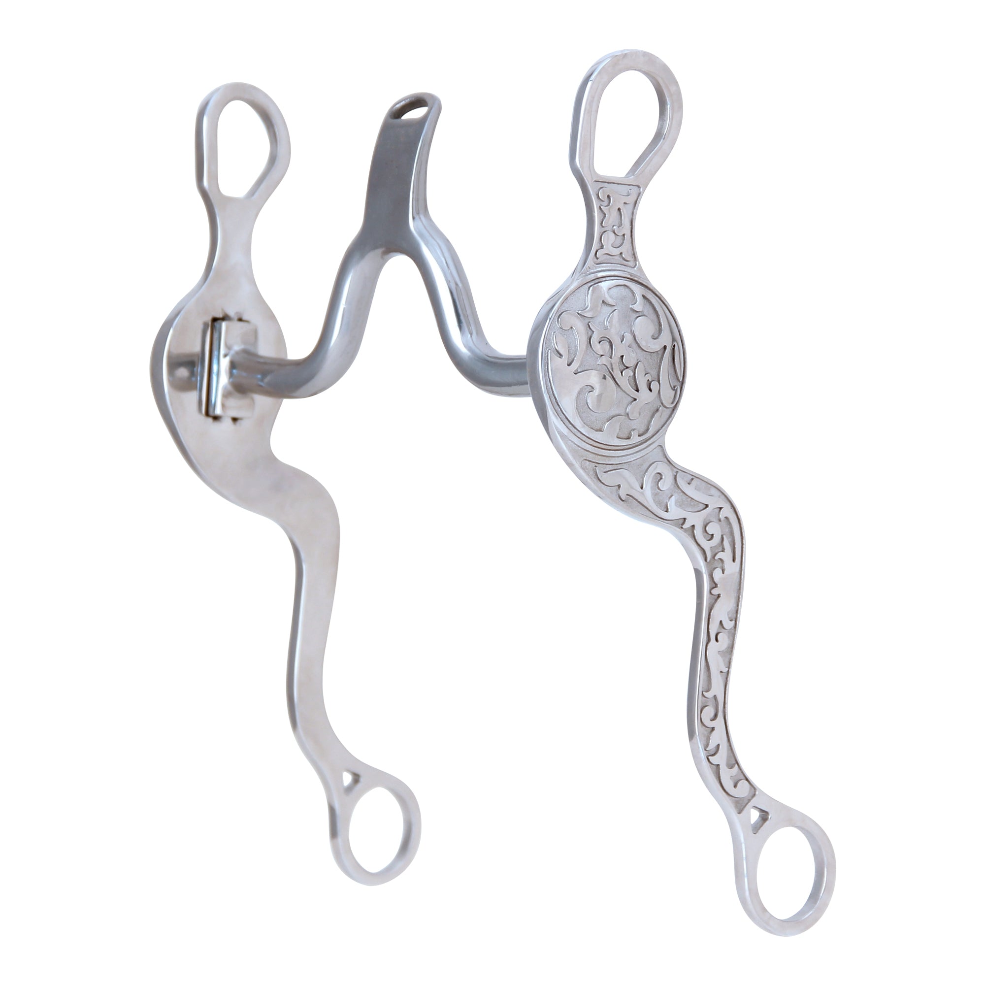 Myler Level 2-3 Embossed Seven Shank Sweet Iron Cathedral Bit – HorseLoverZ