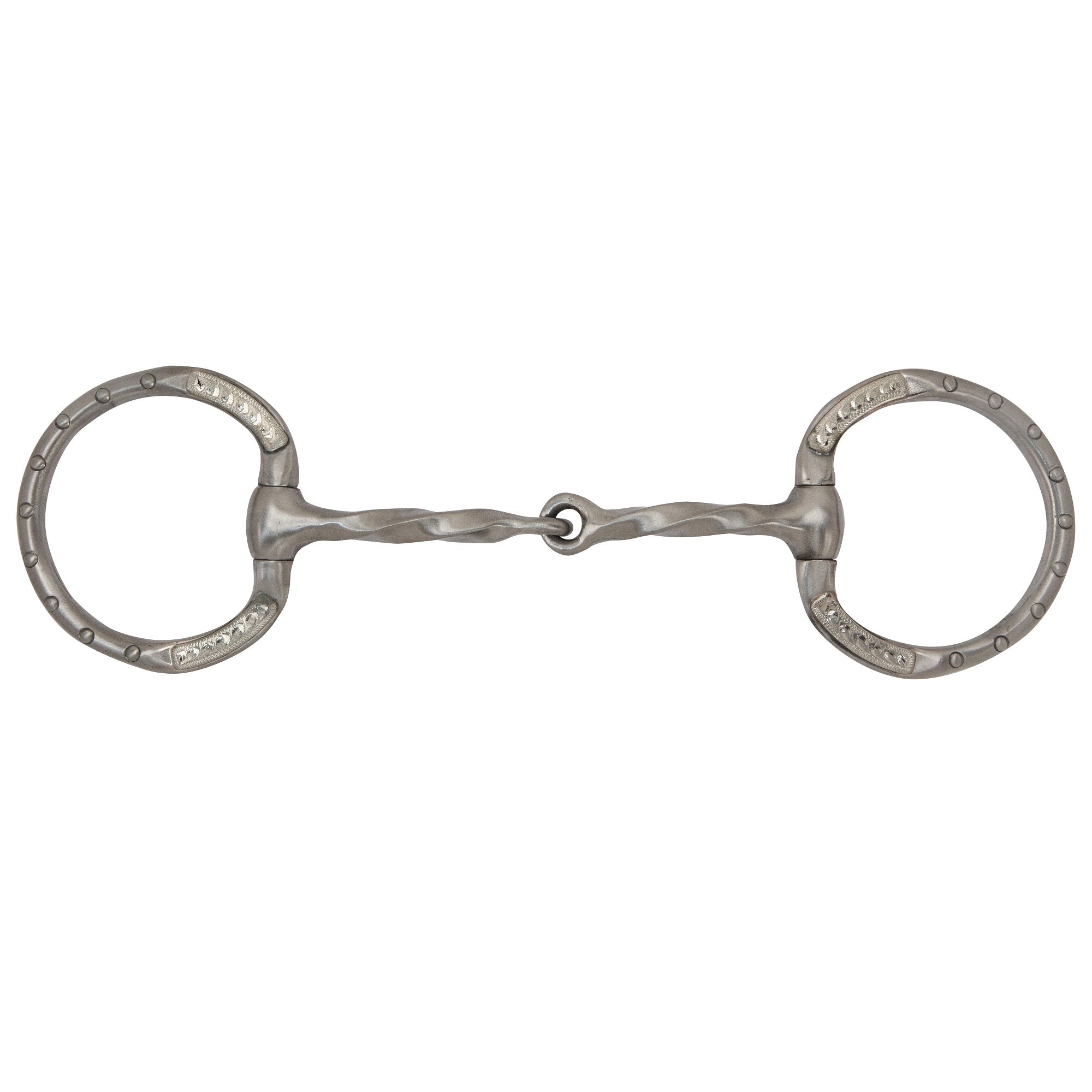 Toklat Engraved Western Dee Square Slow Twist Snaffle Bit– HorseLoverZ