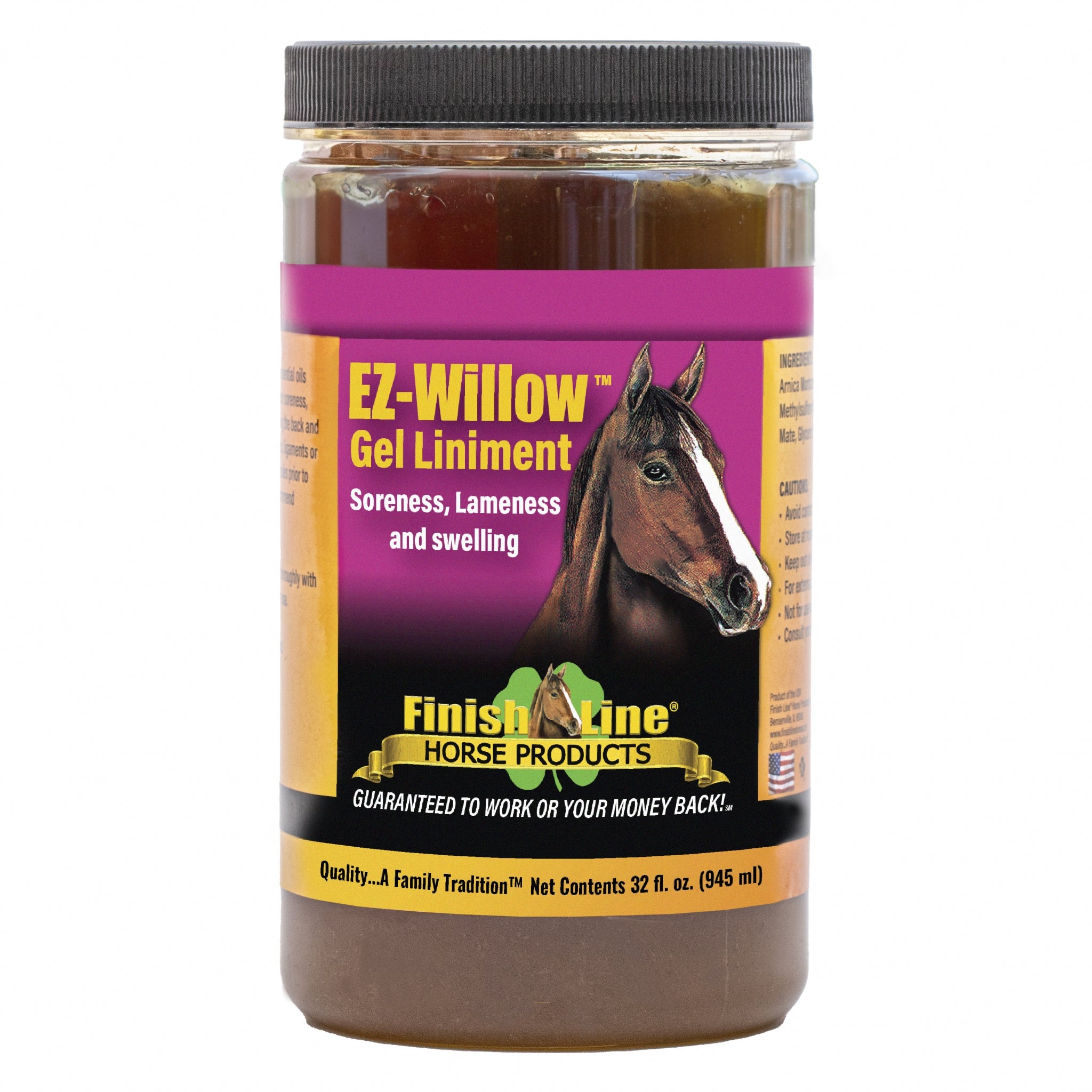 Finish Line Ez-Willow Gel Liniment– HorseLoverZ
