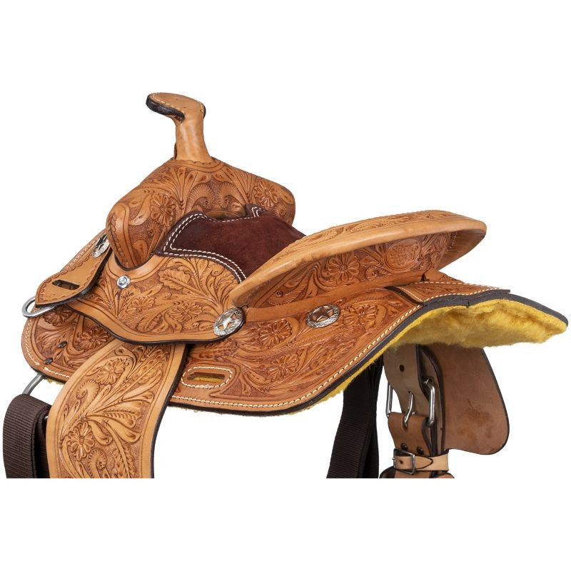 Ozark Floral Tooled Saddle– HorseLoverZ