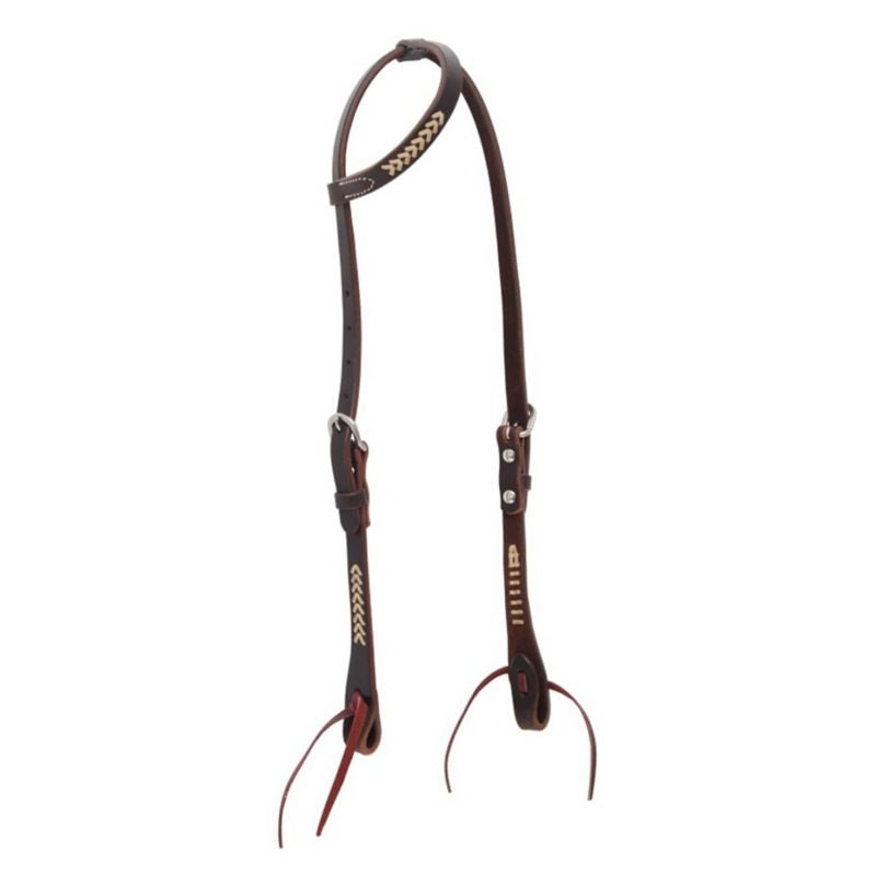 Oxbow Sonoma SlipEar Headstall with Rawhide– HorseLoverZ