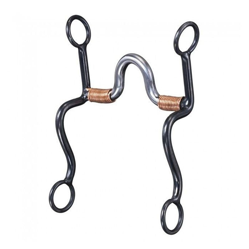 Kelly Silver High Port Steel S Shank Bit– HorseLoverZ