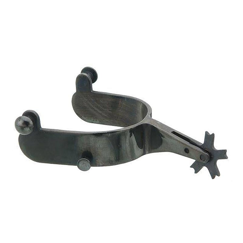 Kelly Silver Star Bull Rider Blue Steeled Rodeo Spurs– HorseLoverZ