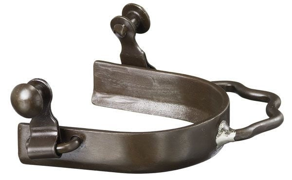 Kelly Silver Star Antique Brown Kids Bumper Spur– HorseLoverZ