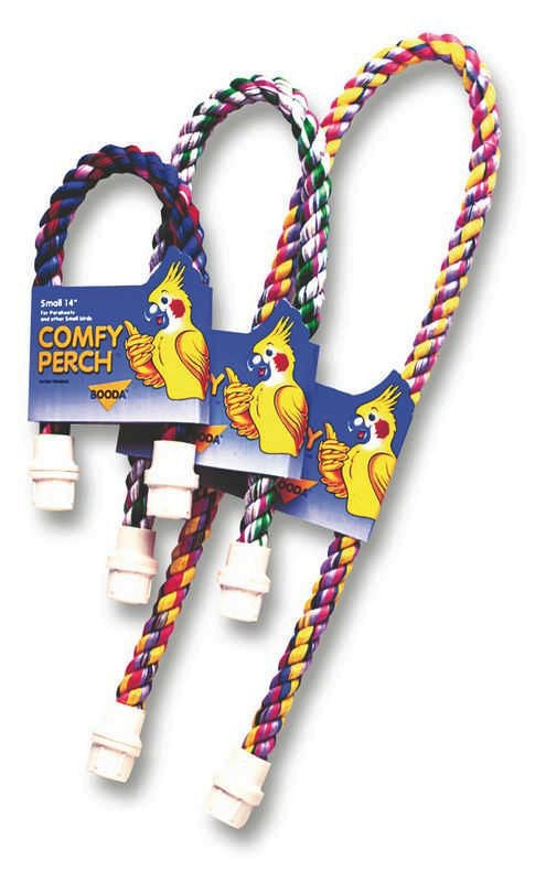 Booda Comfy Flexible Wireless Cotton Bird Perch– HorseLoverZ