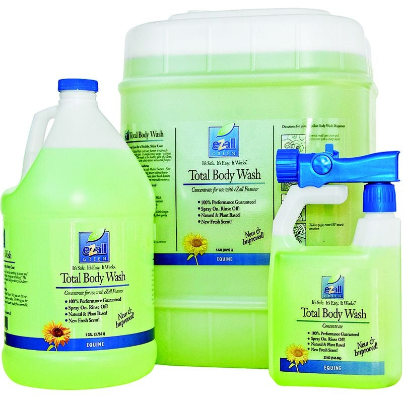 eZall Total Body Wash Green– HorseLoverZ
