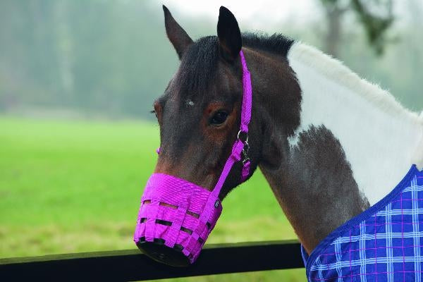 Shires Nylon Grass Muzzle – HorseLoverZ